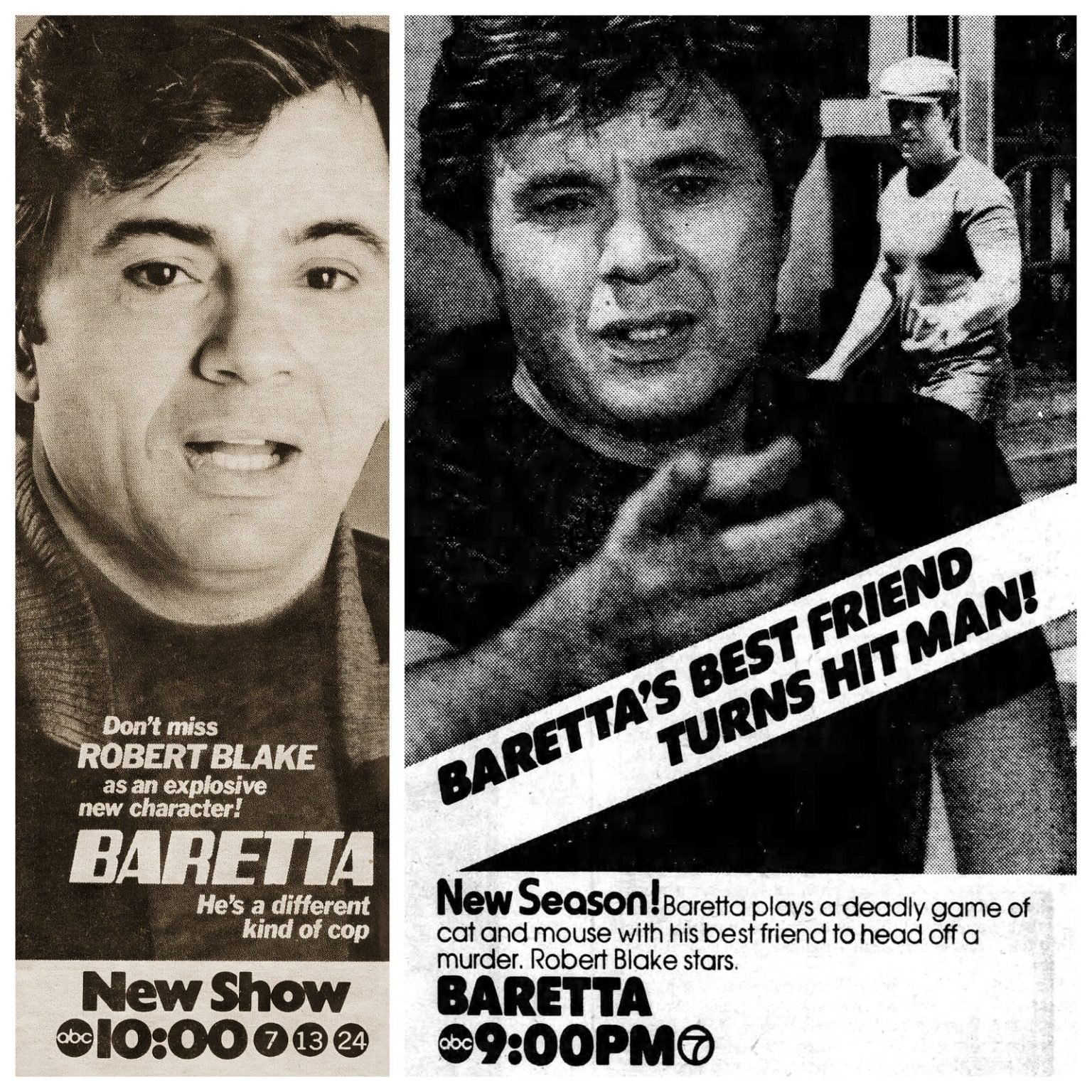 In the Baretta TV show, Robert Blake played an unconventional cop with ...
