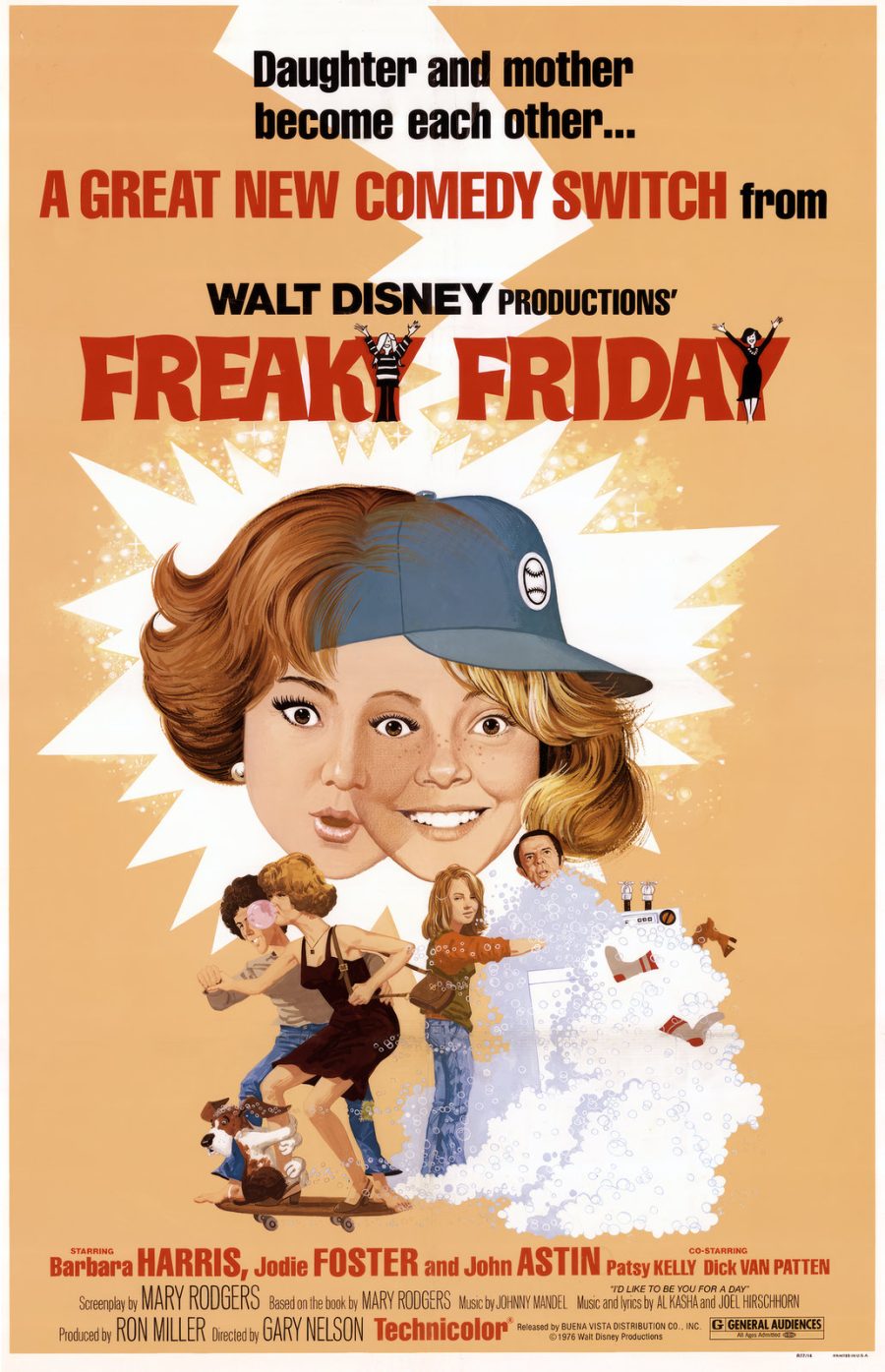 Freaky Friday - 1976: Look back at the original role reversal movie with Jodie Foster - Click ...
