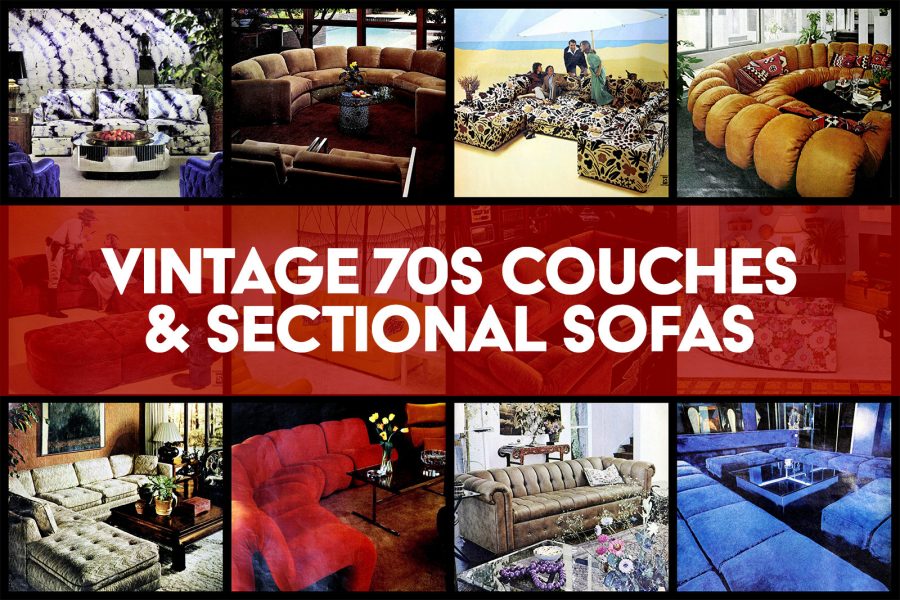Vintage 70s couches: These 70+ bold sofa styles & sectionals defined a ...