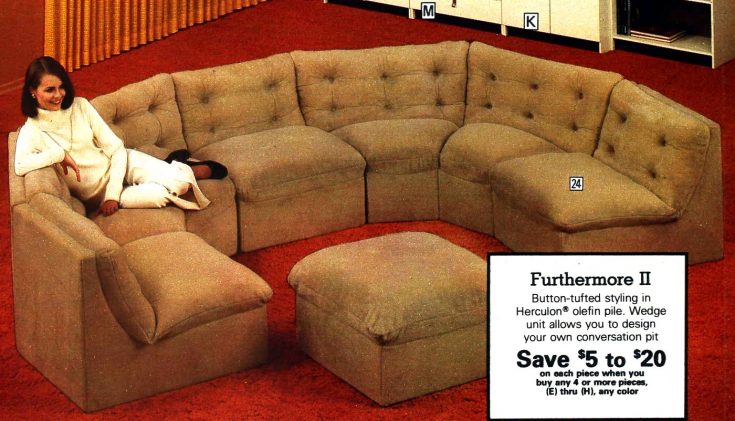 Vintage 70s couches: These 70 bold sofa styles & sectionals defined a ...