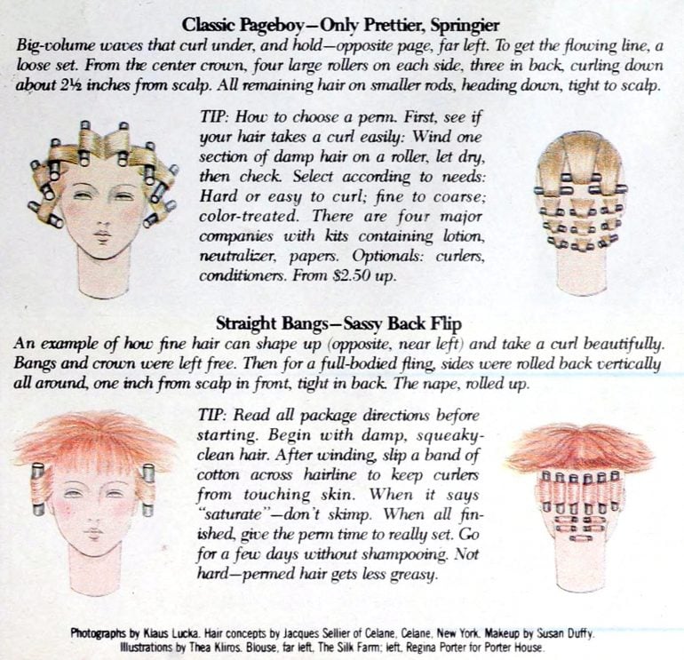 1970s home perms: How women got those retro permed hairstyles - Click ...