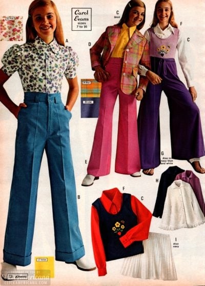 70s outfits for girls were loud, wild & made a mark on a whole ...