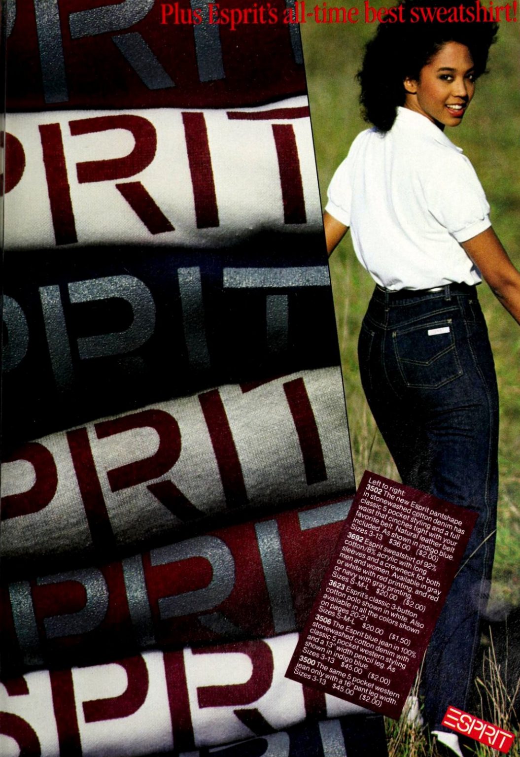 Vintage Esprit fashion from the 80s & 90s: This innovative clothing ...