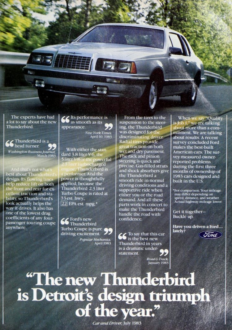 See vintage '80s Ford Thunderbird cars, including the The FILA ...