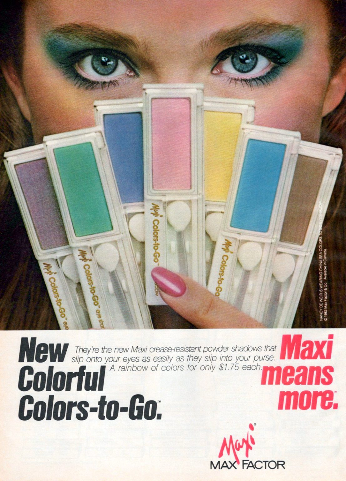 How to get awesome & authentic 80s eye makeup, like multicolored ...