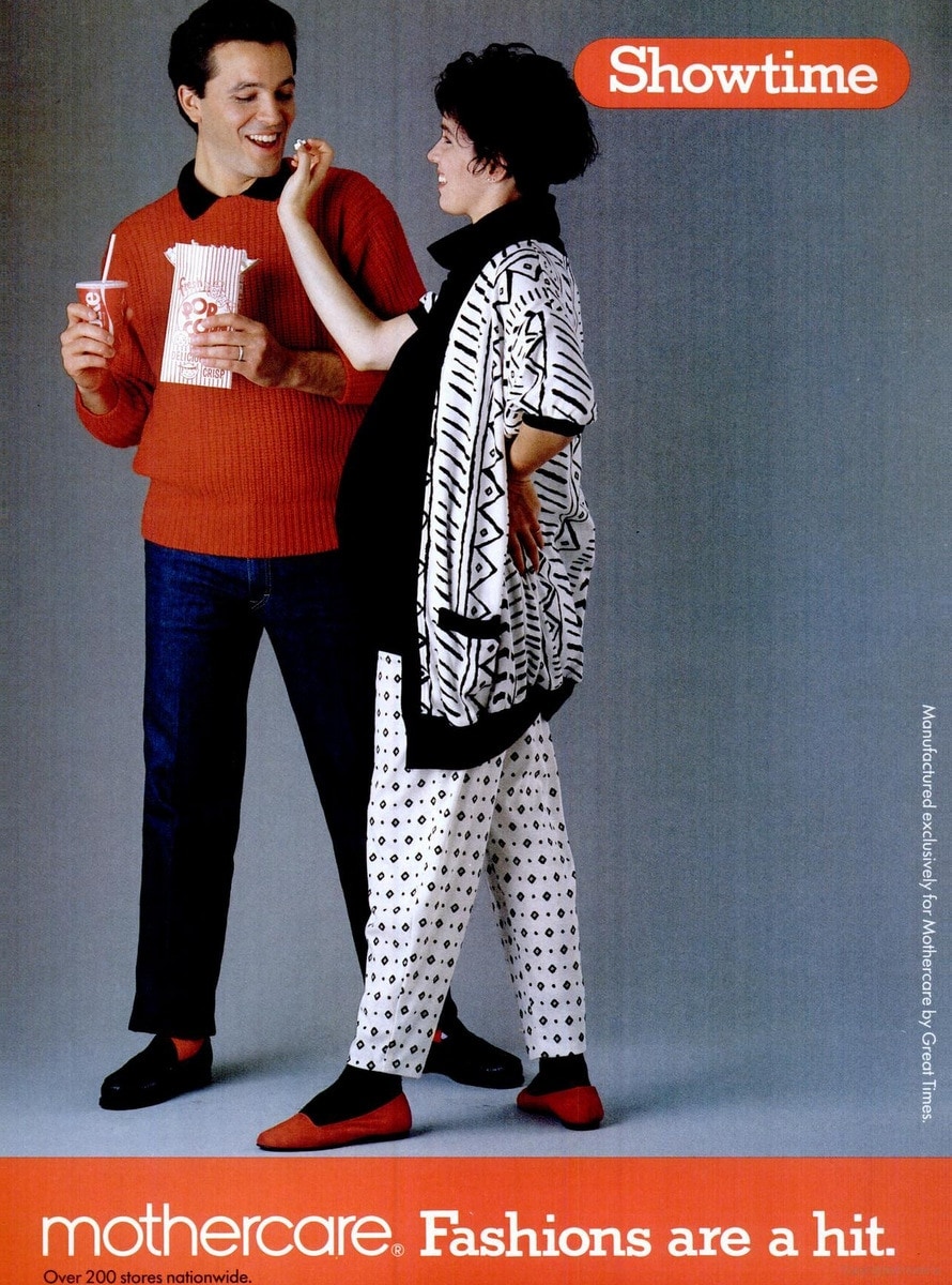 80s maternity clothes: A glorious era of giant bows & tent-like ...