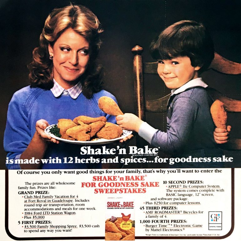 Remember these old Shake and Bake seasoned coating mixes that shook up our dinner options ...