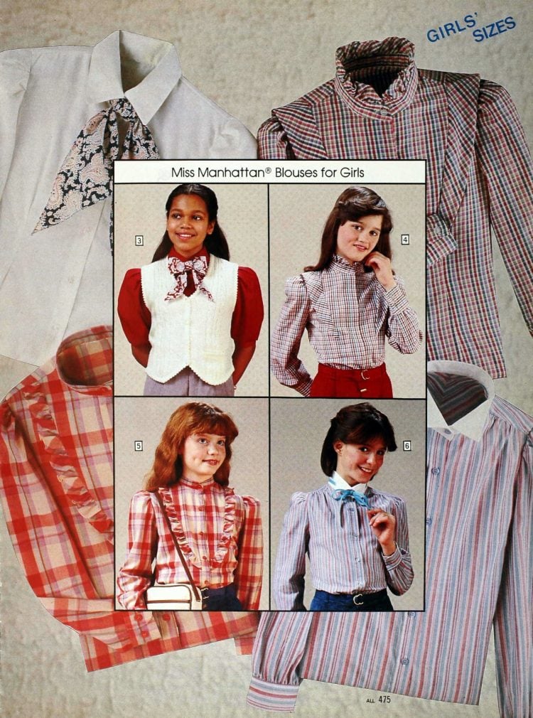 These vintage 80s clothes for girls were charming, chic & totally ...