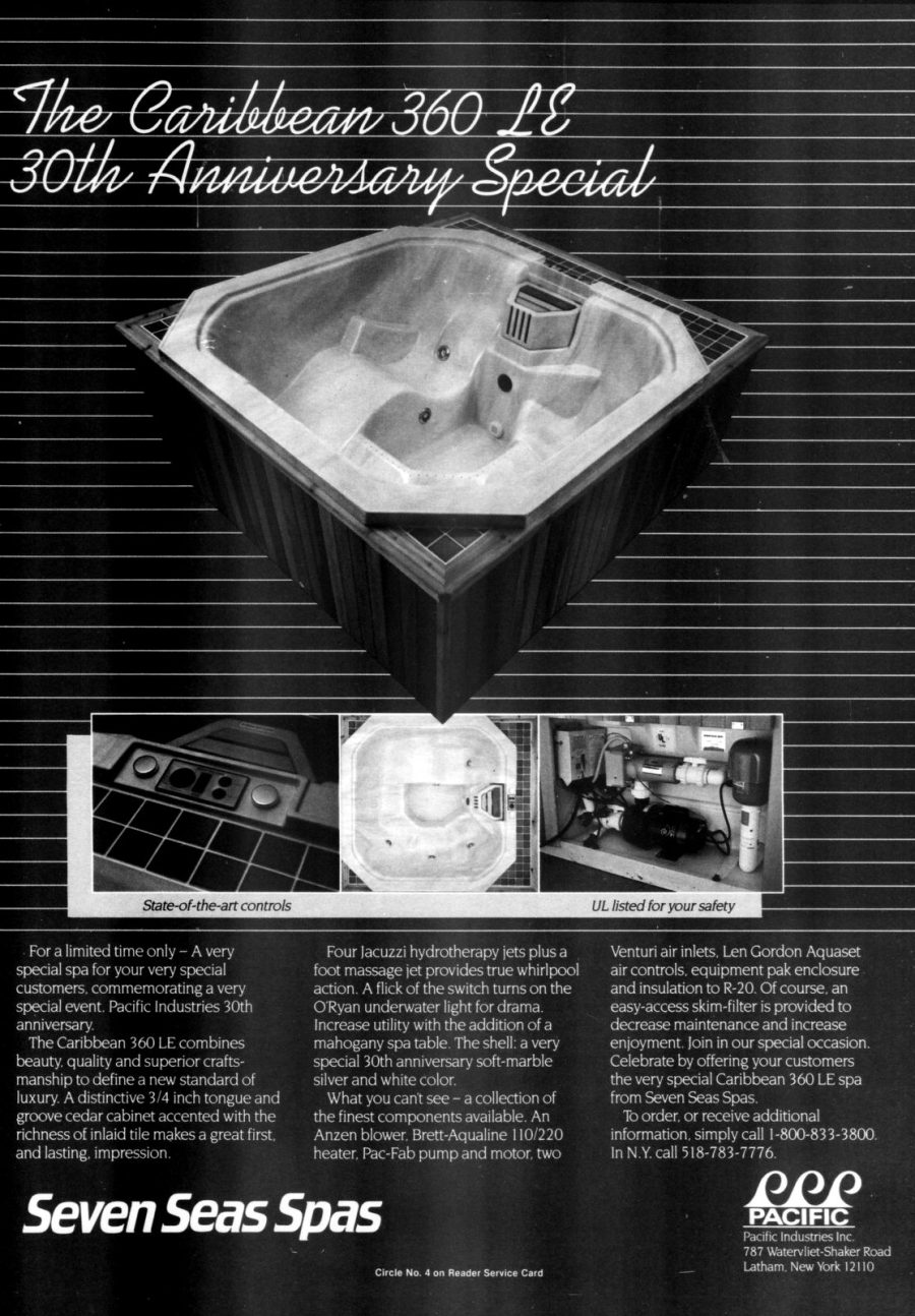 Jacuzzis & hot tubs: Backyard hot tub & spa styles from the 70s & 80s ...