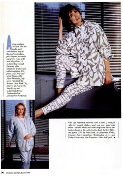 80s maternity clothes: A glorious era of giant bows & tent-like ...