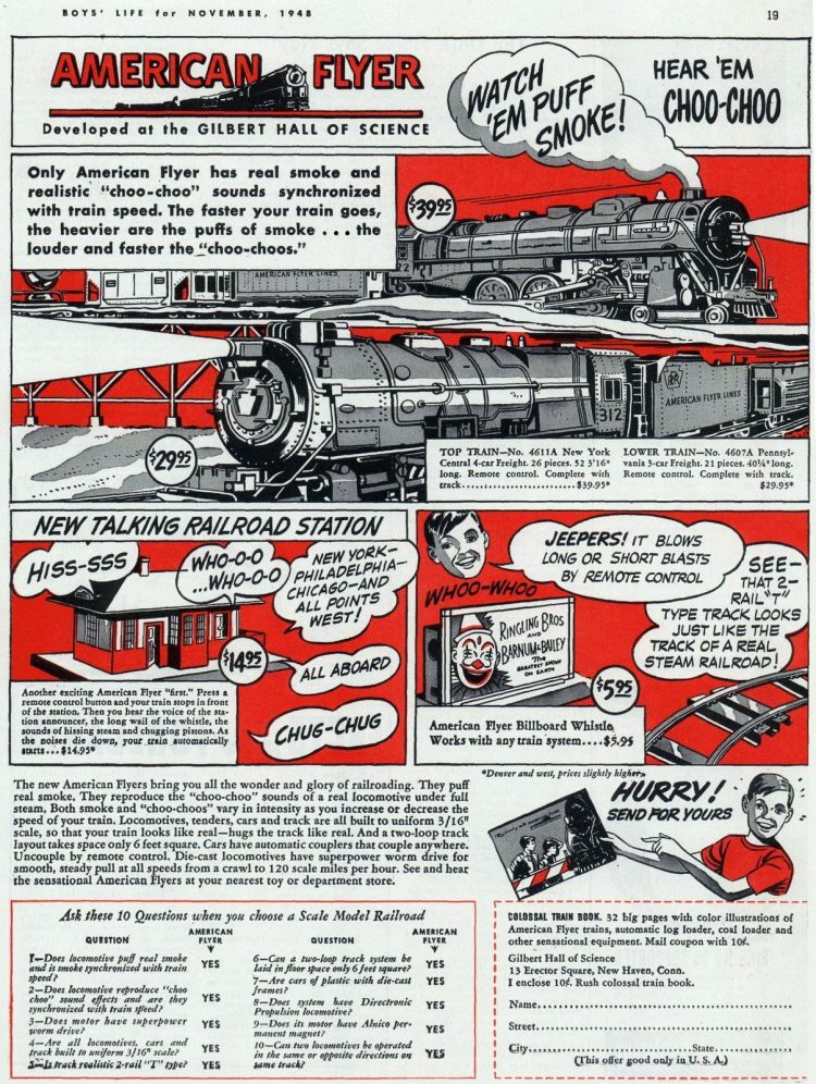 See these vintage American Flyer train sets: Classic model railroad ...