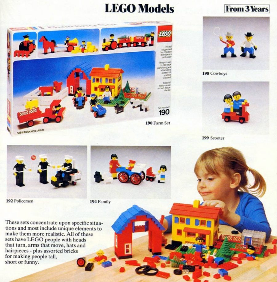 Vintage LEGO toys built the foundation of our childhood fun, brick by ...