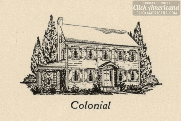 1920s Colonial Homes Features