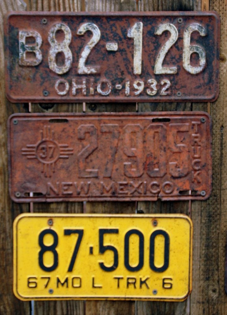 See 200 vintage license plates for all the American states & beyond ...