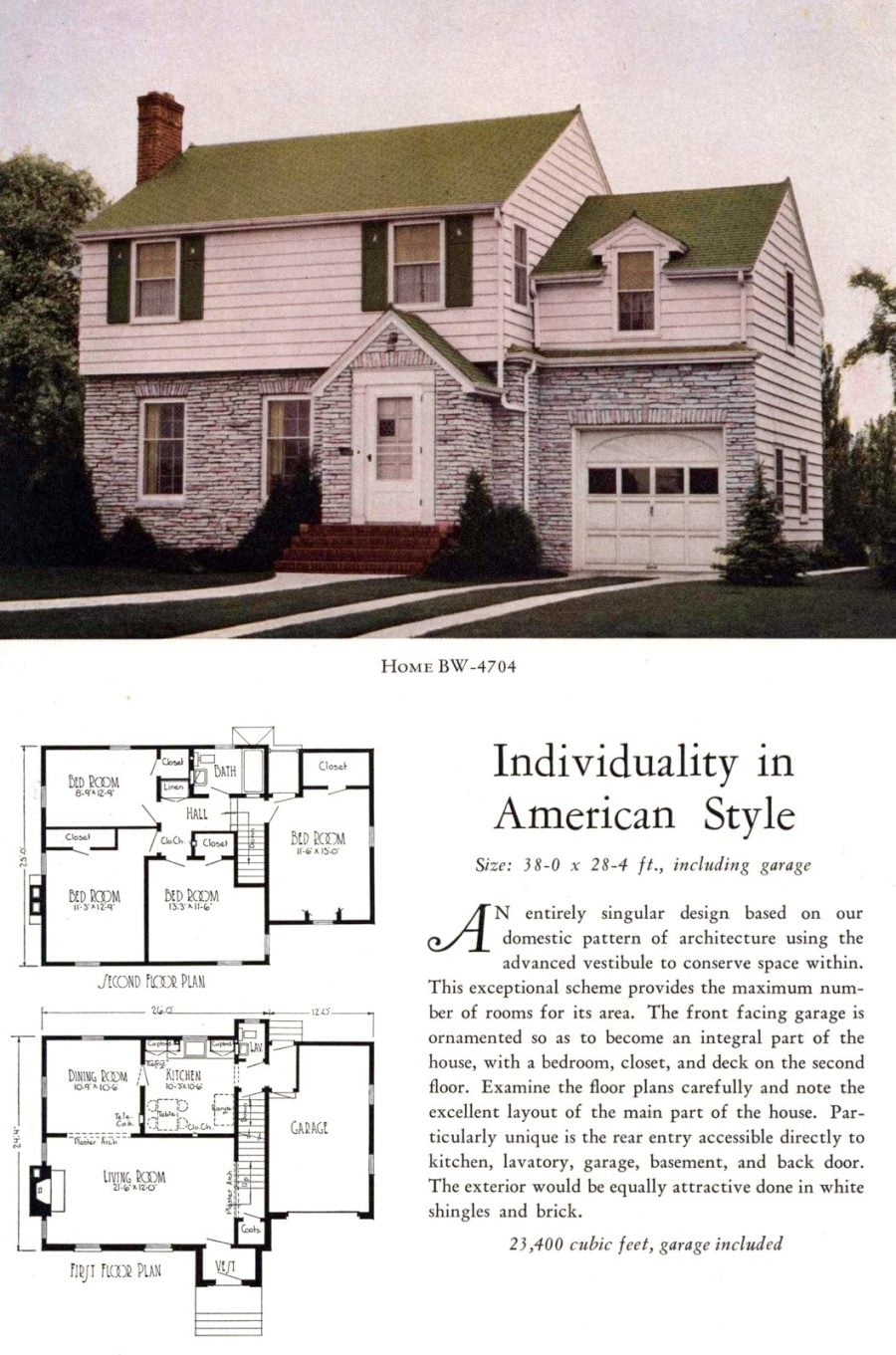 1940s house plans: These vintage starter home designs were small but ...