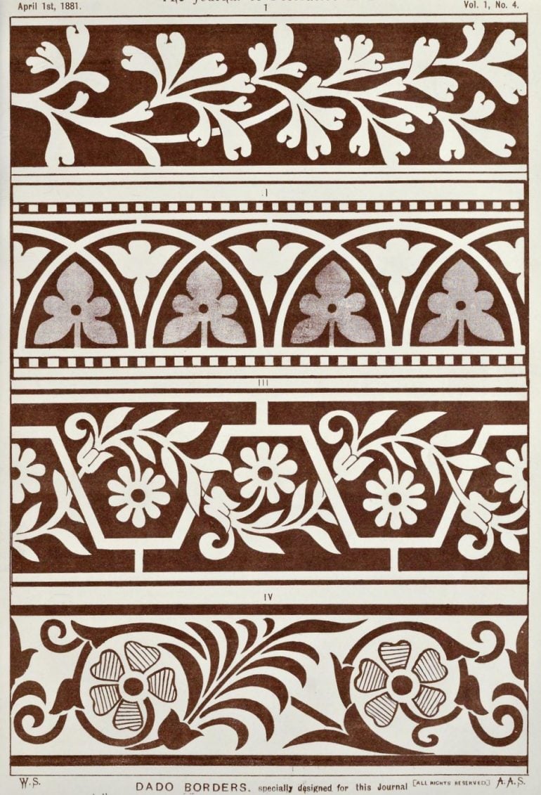 40 classic vintage stencil designs you can download & use - Click Americana