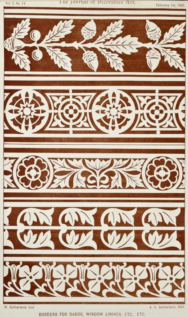 40 classic vintage stencil designs you can download & use - Click Americana