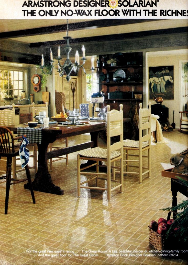 Get down with 70 groovy vintage vinyl floors from the '70s & '80s ...