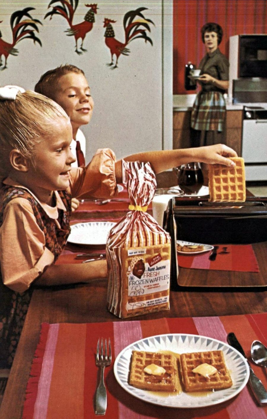 Popular frozen waffles from the 20th century - Click Americana