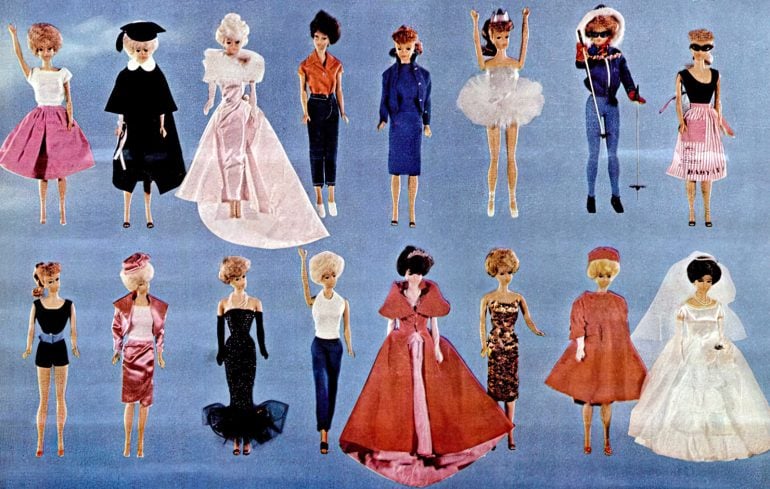 Vintage Barbie's evolution: See dozens of dolls, fashions, playsets ...