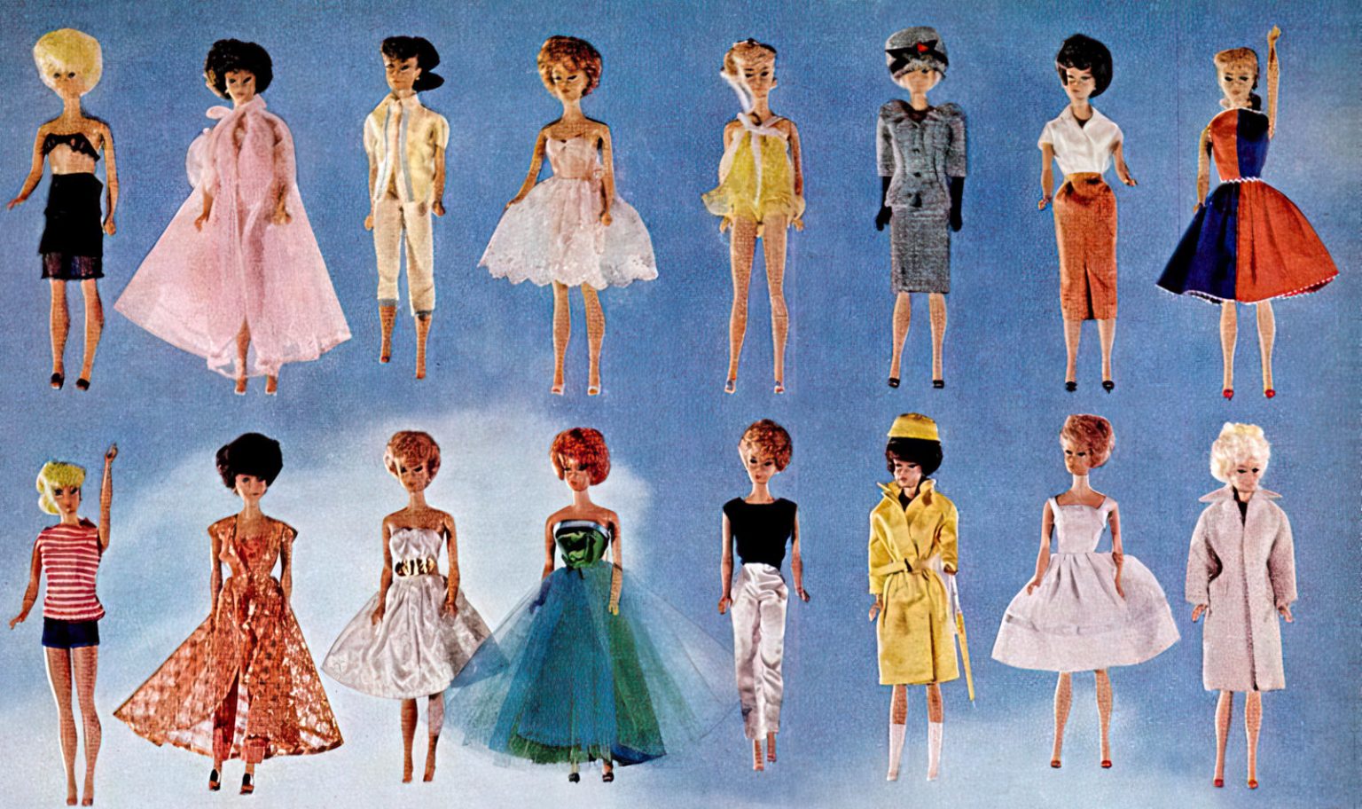 Vintage Barbie's evolution: See dozens of dolls, fashions, playsets ...