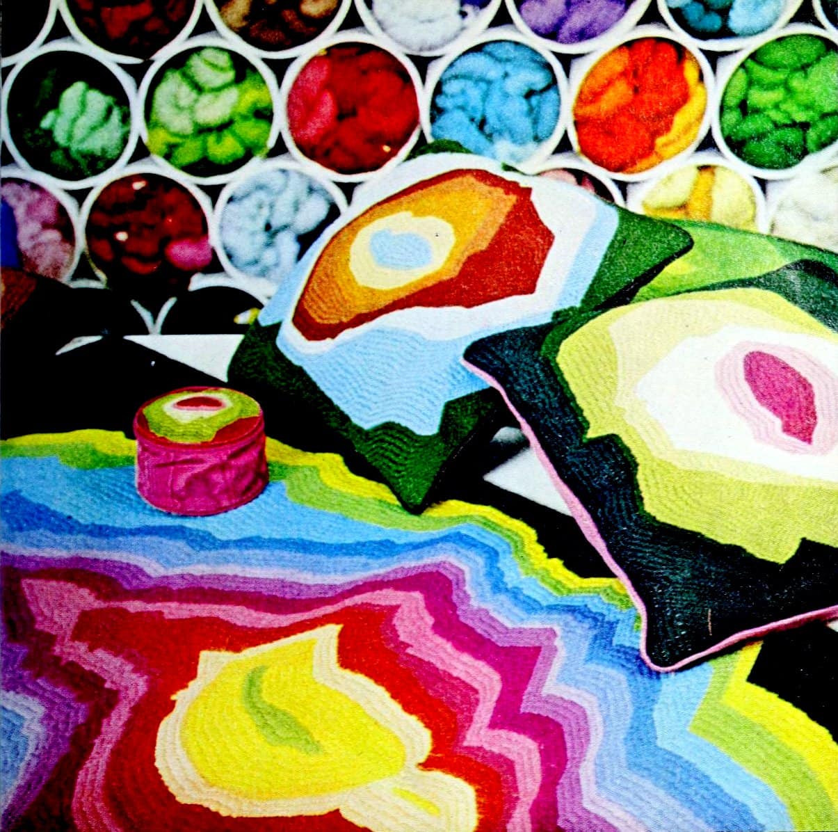 Vintage needlepoint: Designs & dozens of ideas from the 50s, 60s & 70s ...