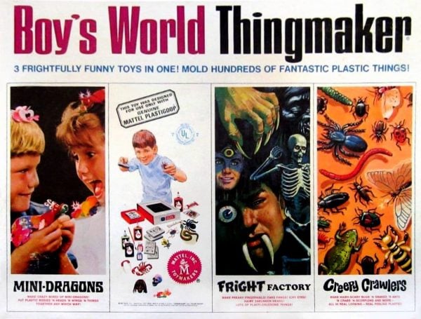 The Thingmaker: Mattel's vintage sets that let you mold Creepy Crawlers ...
