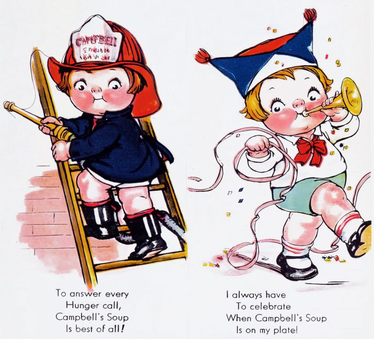 Who were the Campbell Kids? Find out about the vintage cartoon mascots ...