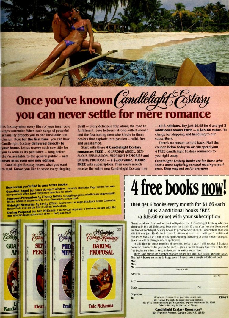 Vintage book clubs delivered romance, fiction, fantasy & more to ...