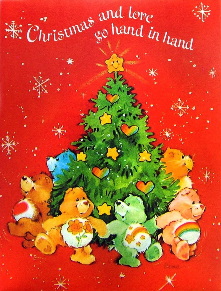 '80s Christmas cards with cute characters from TV & comic strips ...