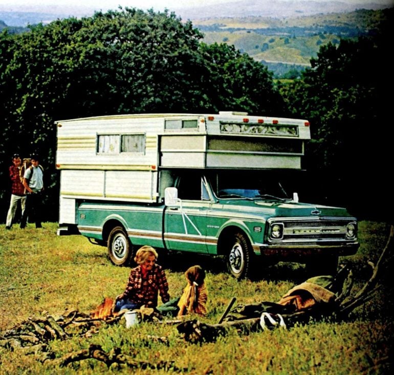 Vintage truck campers: Relive the golden era of fun family road trips ...