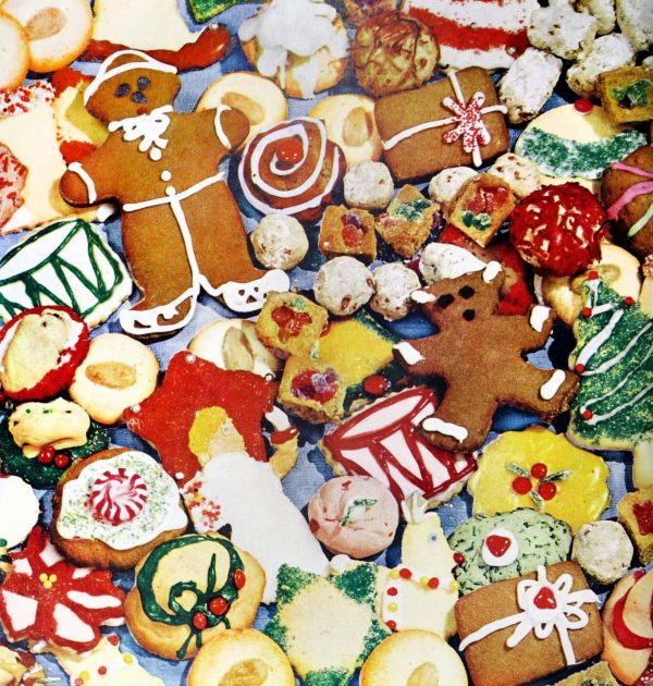 A collection of classic Christmas cookies from the '50s - Click Americana