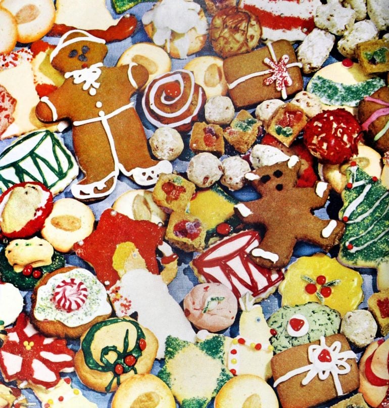 A collection of classic Christmas cookies from the '50s - Click Americana