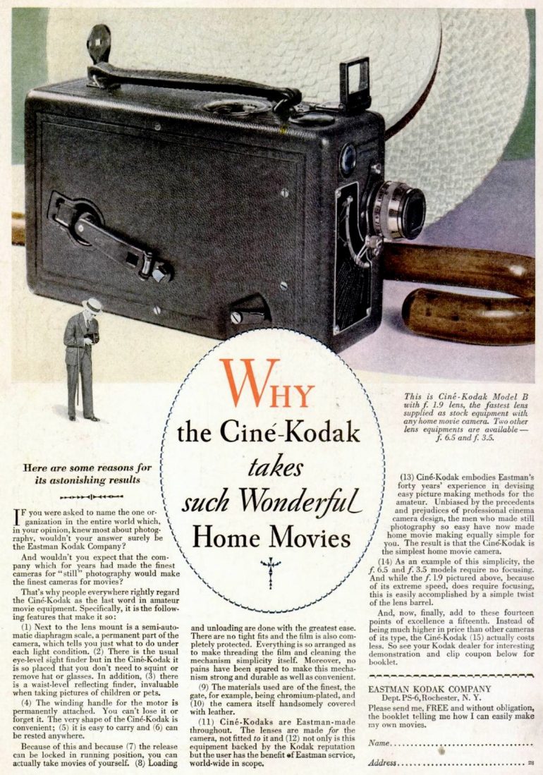 Vintage Kodak movie cameras for film: Brownies, Instamatics, Super 8 & more - Click Americana