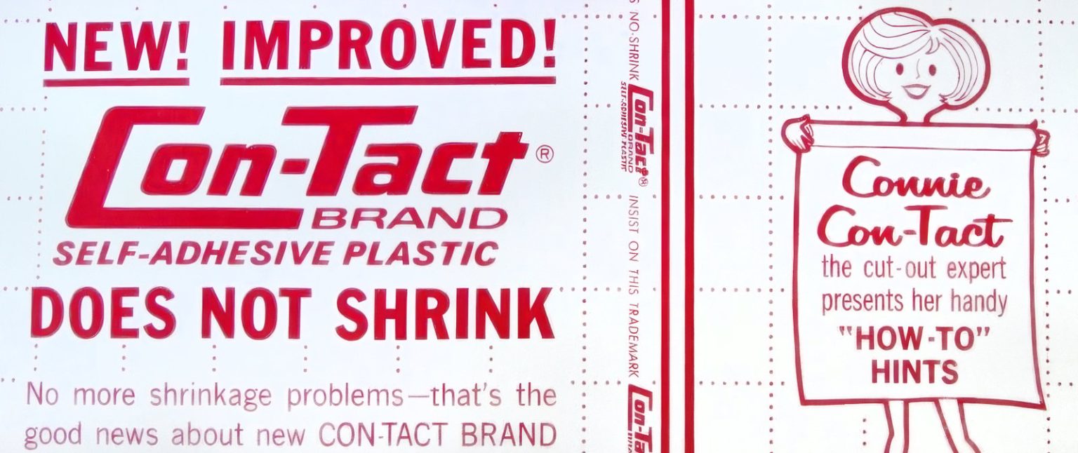 Not just shelf liner: Retro ConTact paper was an easy home decor ...