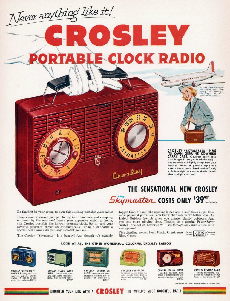 Old portable radios were marvels of technology from the 1950s to the ...