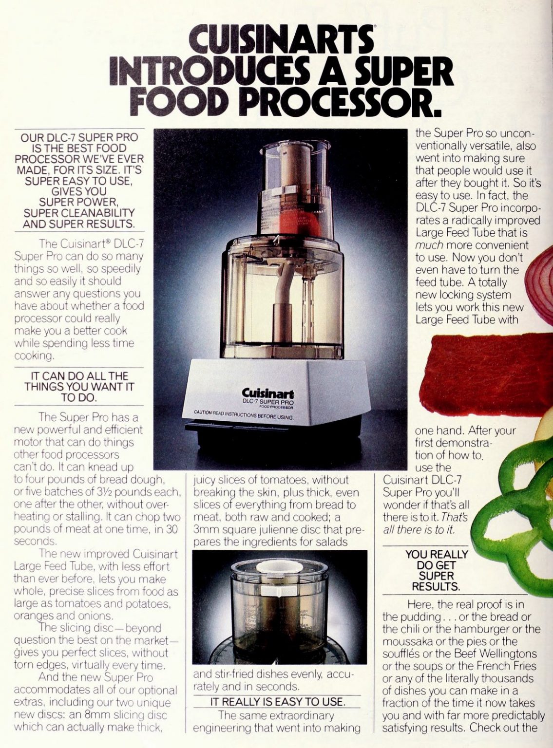 Vintage Cuisinarts and other food processors were must-have small ...
