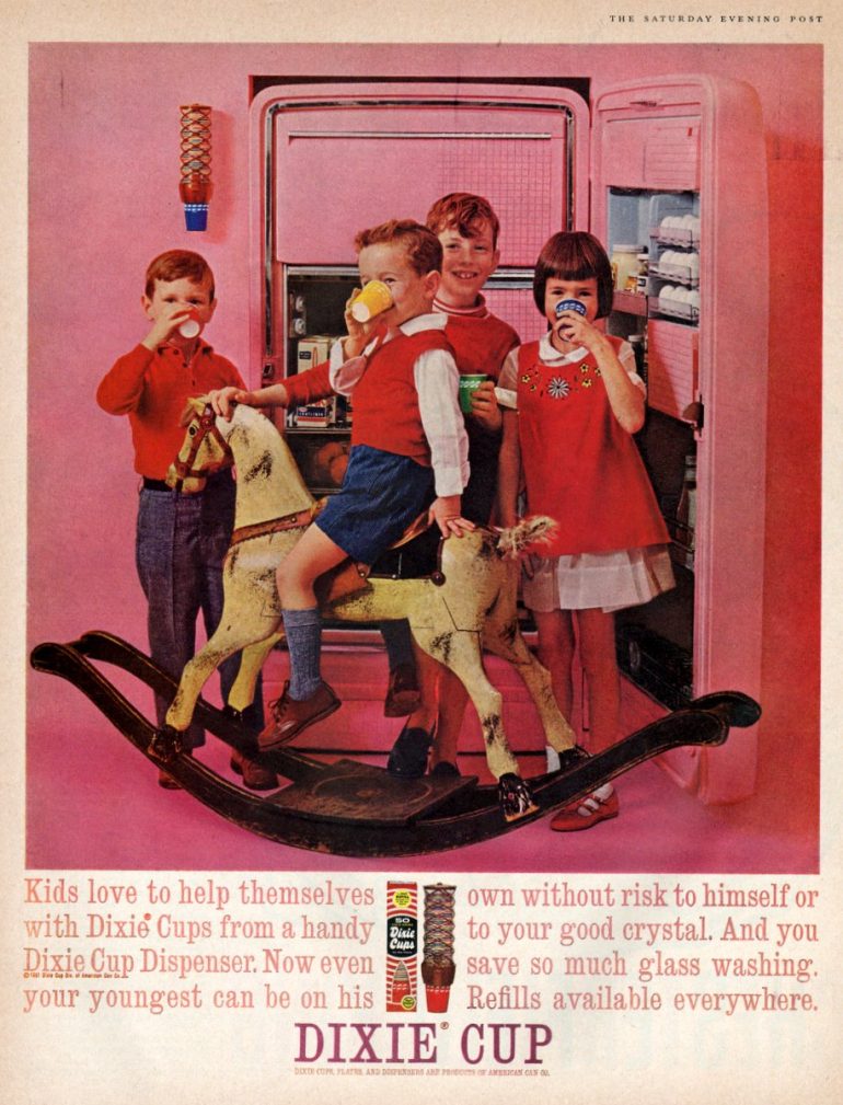 Vintage Dixie cups: See retro designs & dispensers, plus get the ...