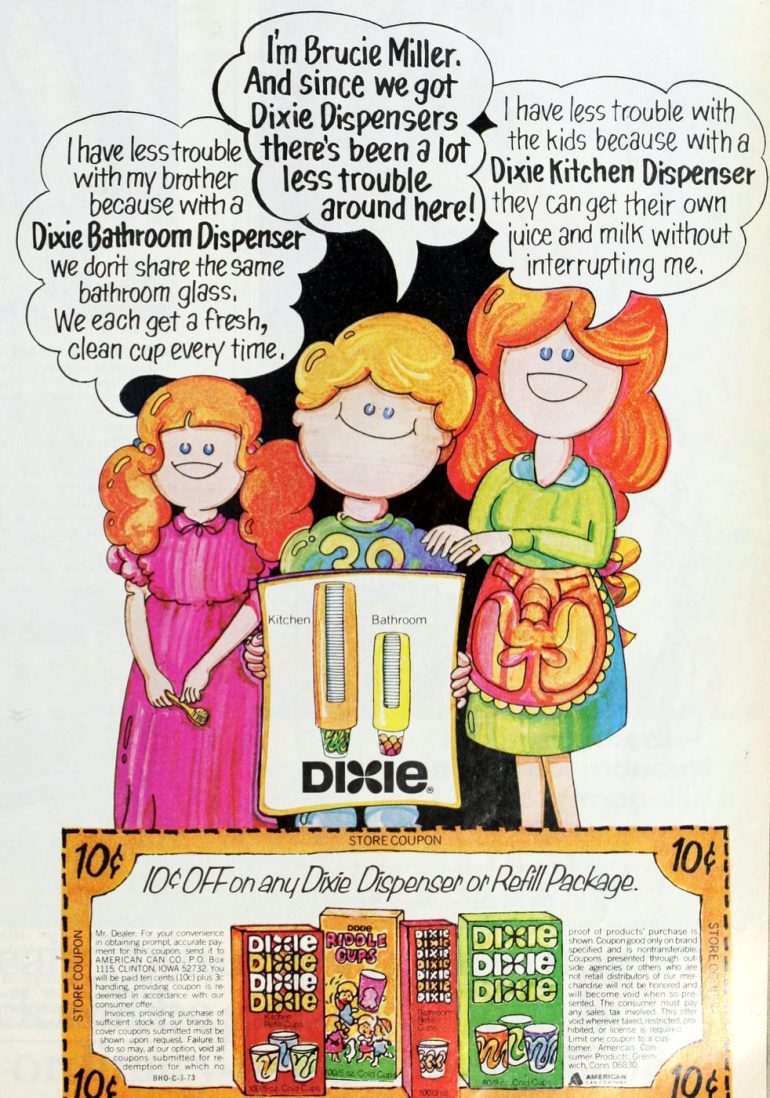 Vintage Dixie cups: See retro designs & dispensers, plus get the ...