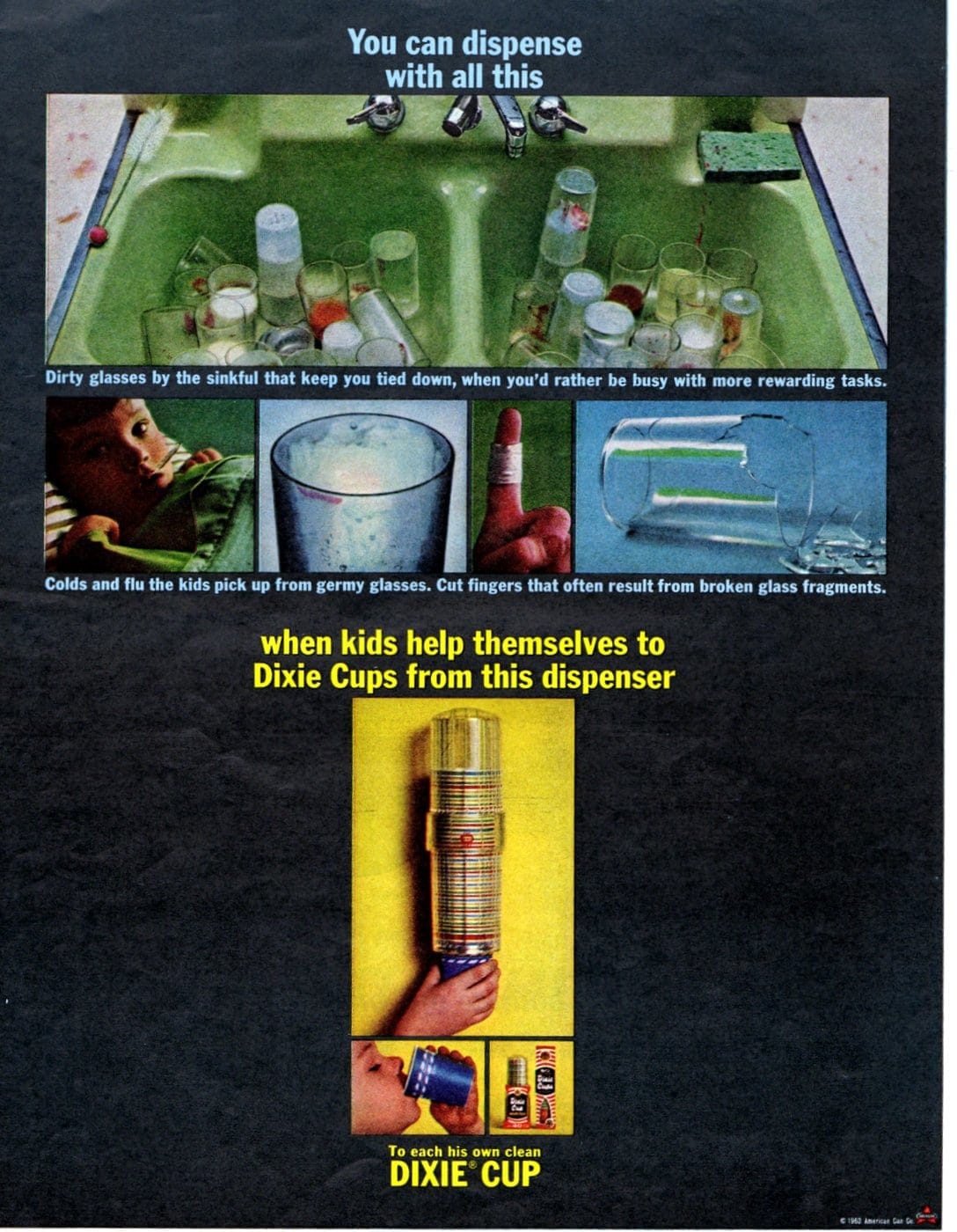 Vintage Dixie cups: See retro designs & dispensers, plus get the ...