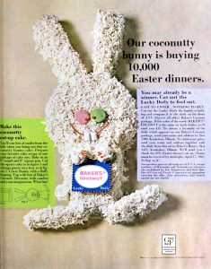 Cute vintage Easter cakes from the 1950s & 1960s - Click Americana