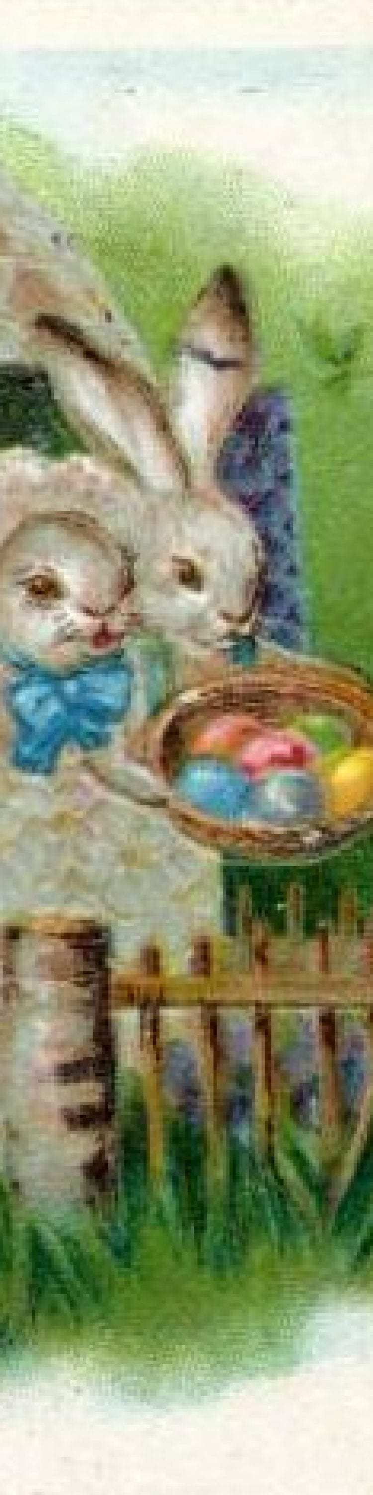 24 adorable vintage Easter cards from the first decades of the 1900s ...