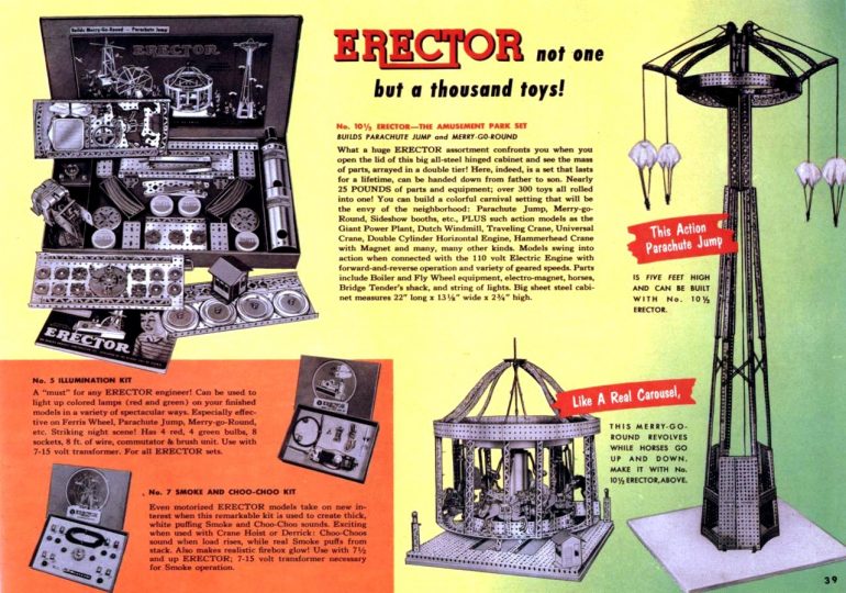 Erector Sets were the ultimate hands-on toy: See how they built more ...
