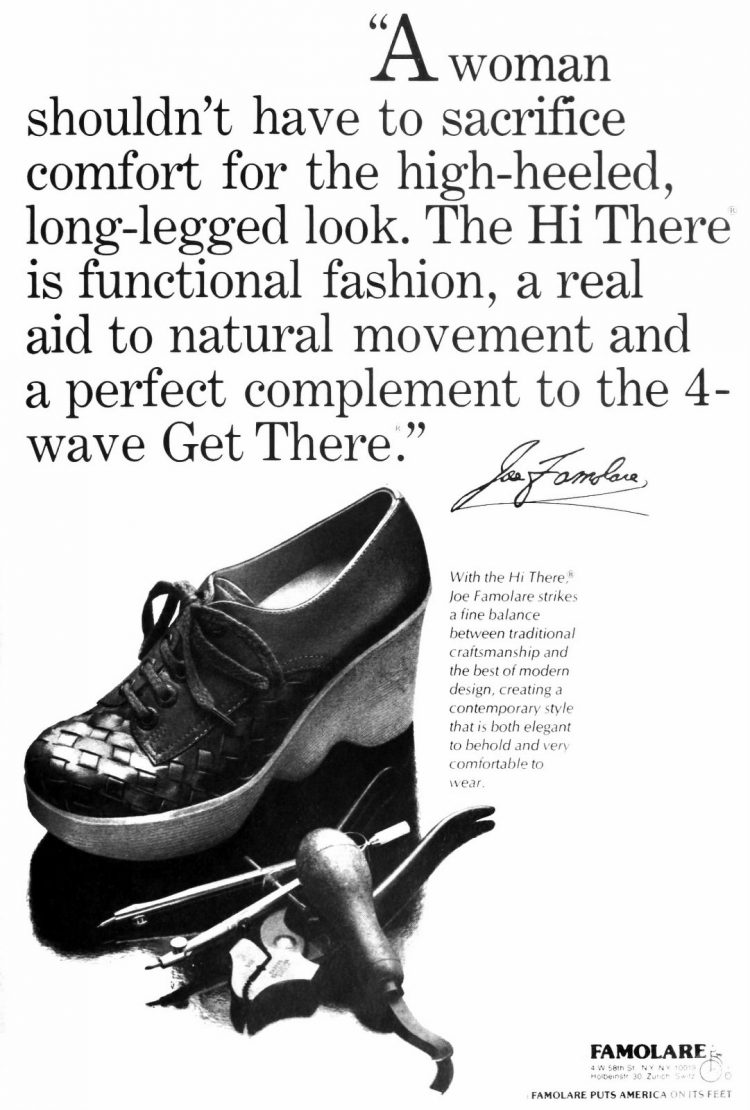 Vintage Famolare shoes: The wavy-sole platform wedges that were hot in ...