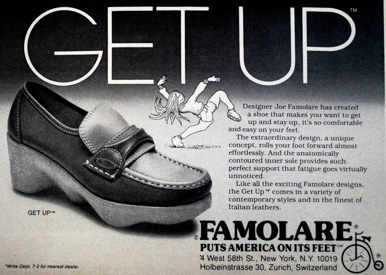 Vintage Famolare shoes: The wavy-sole platform wedges that were hot in ...