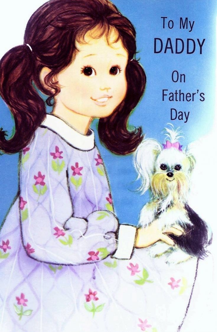 See a dozen adorable & sweet vintage Father's Day cards from the 50s ...