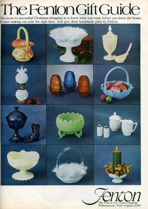 These vintage Fenton glass styles from the 1950s, 60s & 70s are a ...