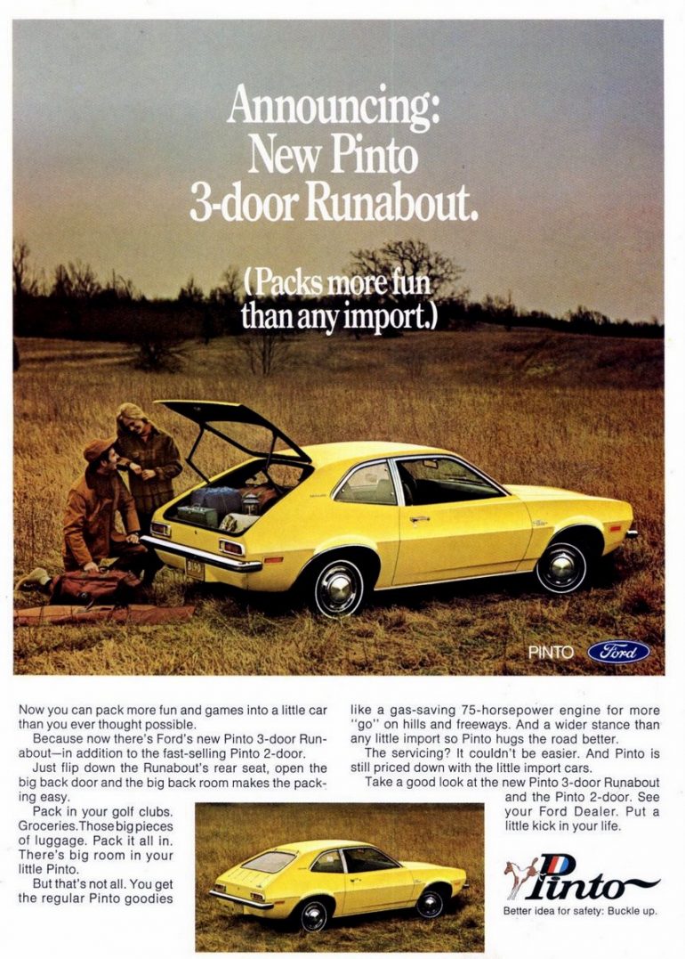 Ford Pinto: The best-selling 1970s subcompact car that went from ...