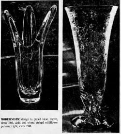 Vintage Fostoria glass: 100+ gorgeous patterns, colors & styles of the ...