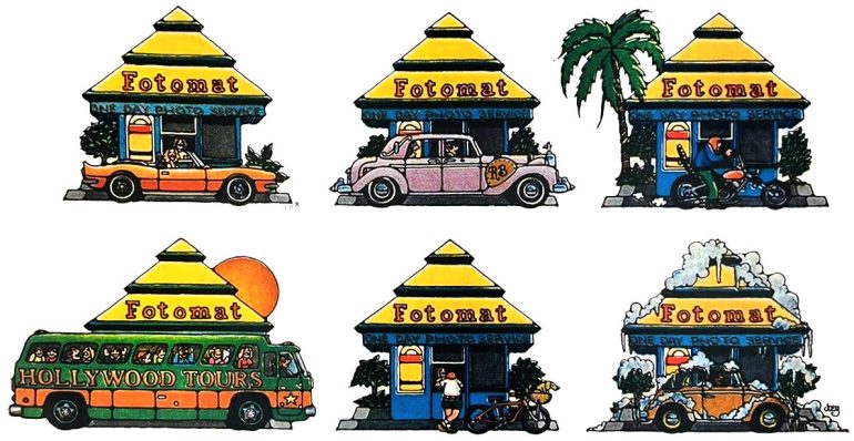 The drive-up Fotomat store offered fast & easy next day film developing ...